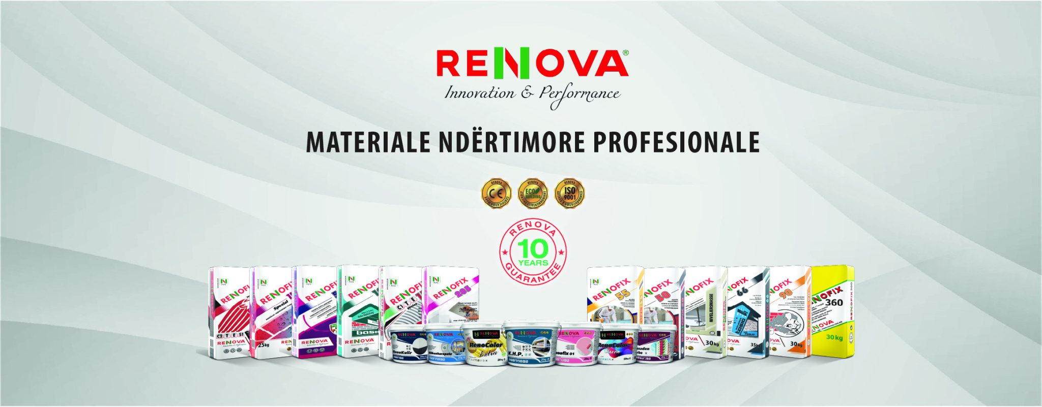 RENOVA PUTZ — MATERIALE NDËRTIMORE PROFESIONALE